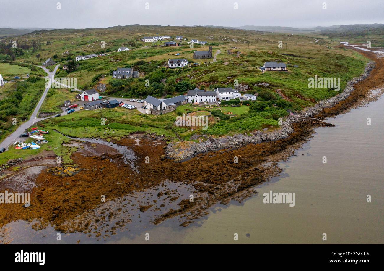 Isle of coll aerial hi-res stock photography and images - Alamy