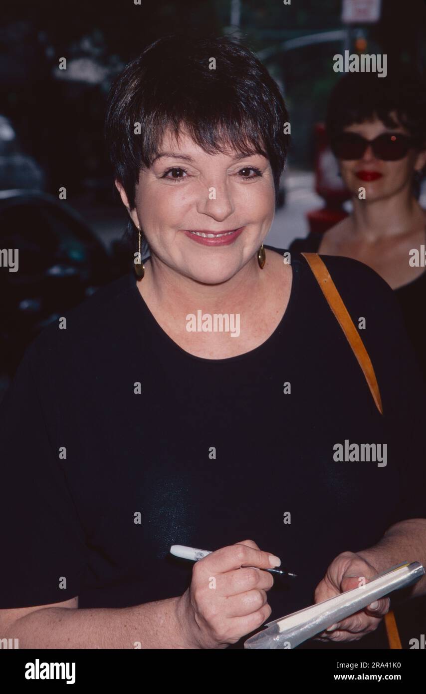 Liza Minnelli at a performance of Off-Broadway play "If Love Were All ...