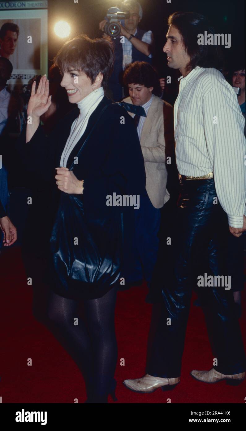 Liza Minnelli and Mark Gero attend the premiere of "Tie Me Up! Tie Me ...