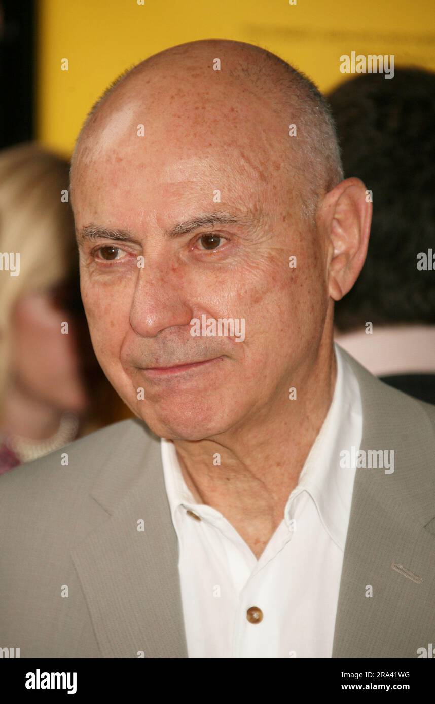 Alan Arkin attends the premiere of "Little Miss Sunshine" at AMC Loews ...