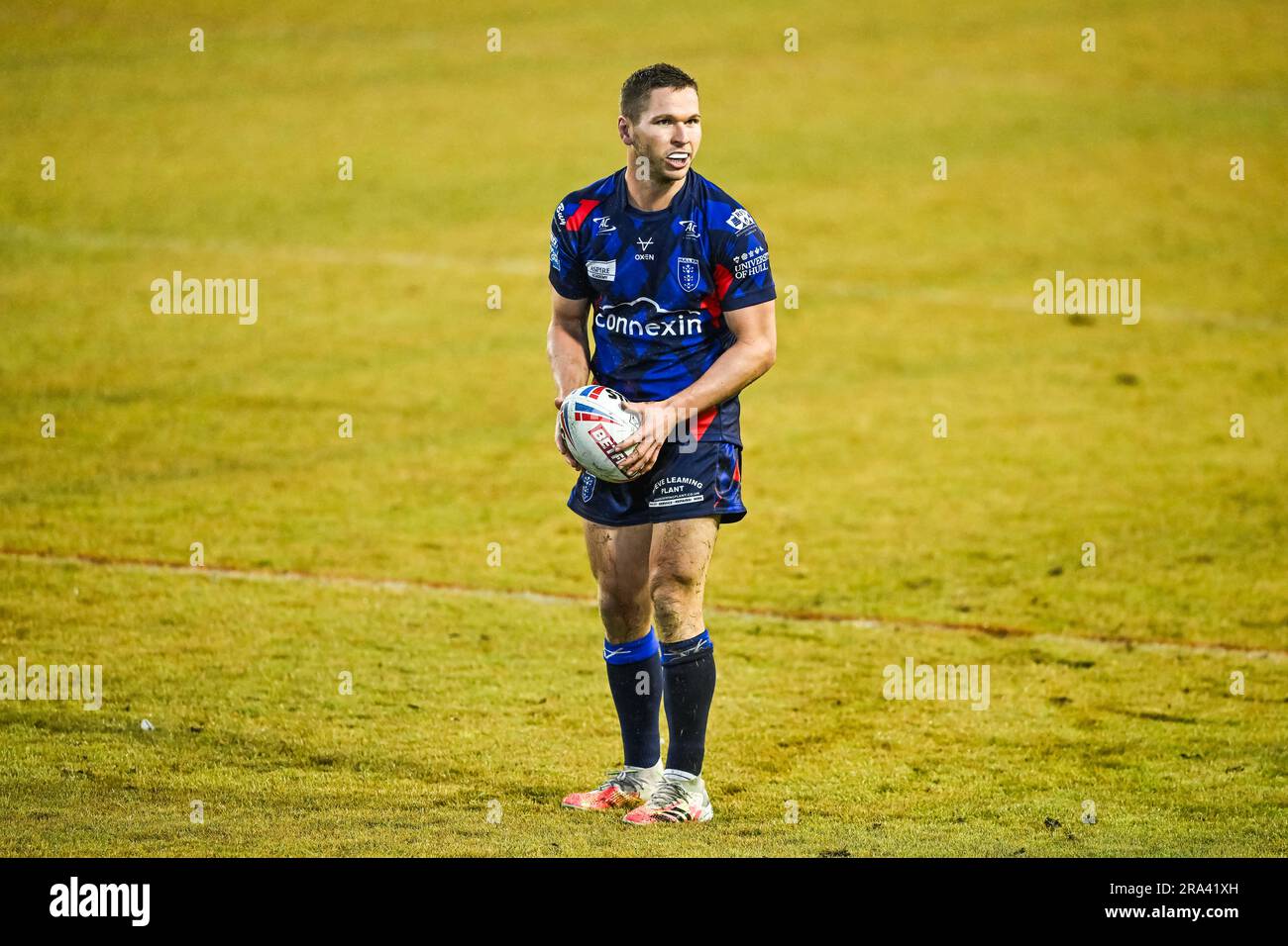 Matt Parcell #9 of Hull KR during the Betfred Super League Round 17 ...