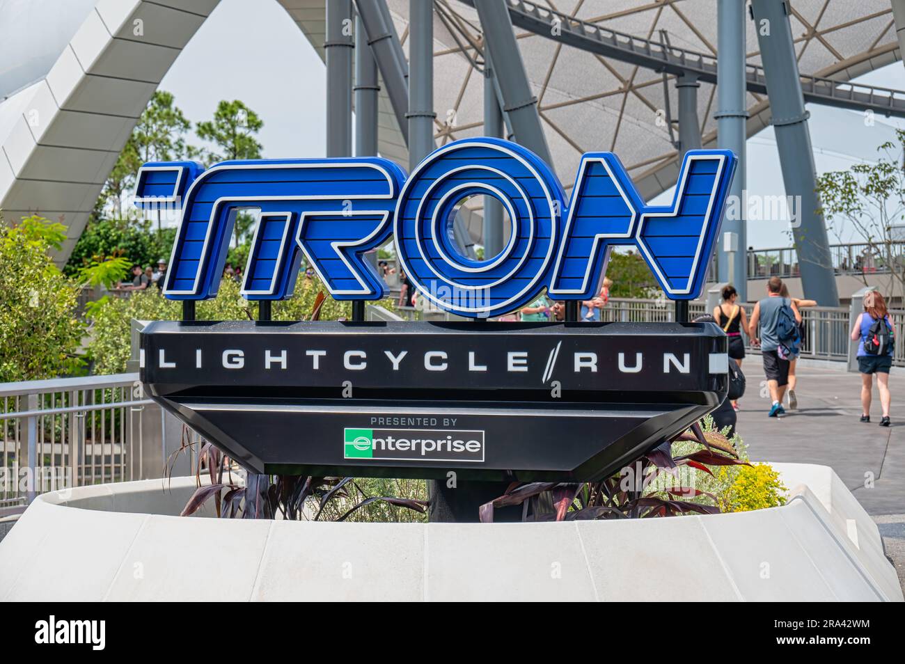 Disney ride sign hi-res stock photography and images - Alamy