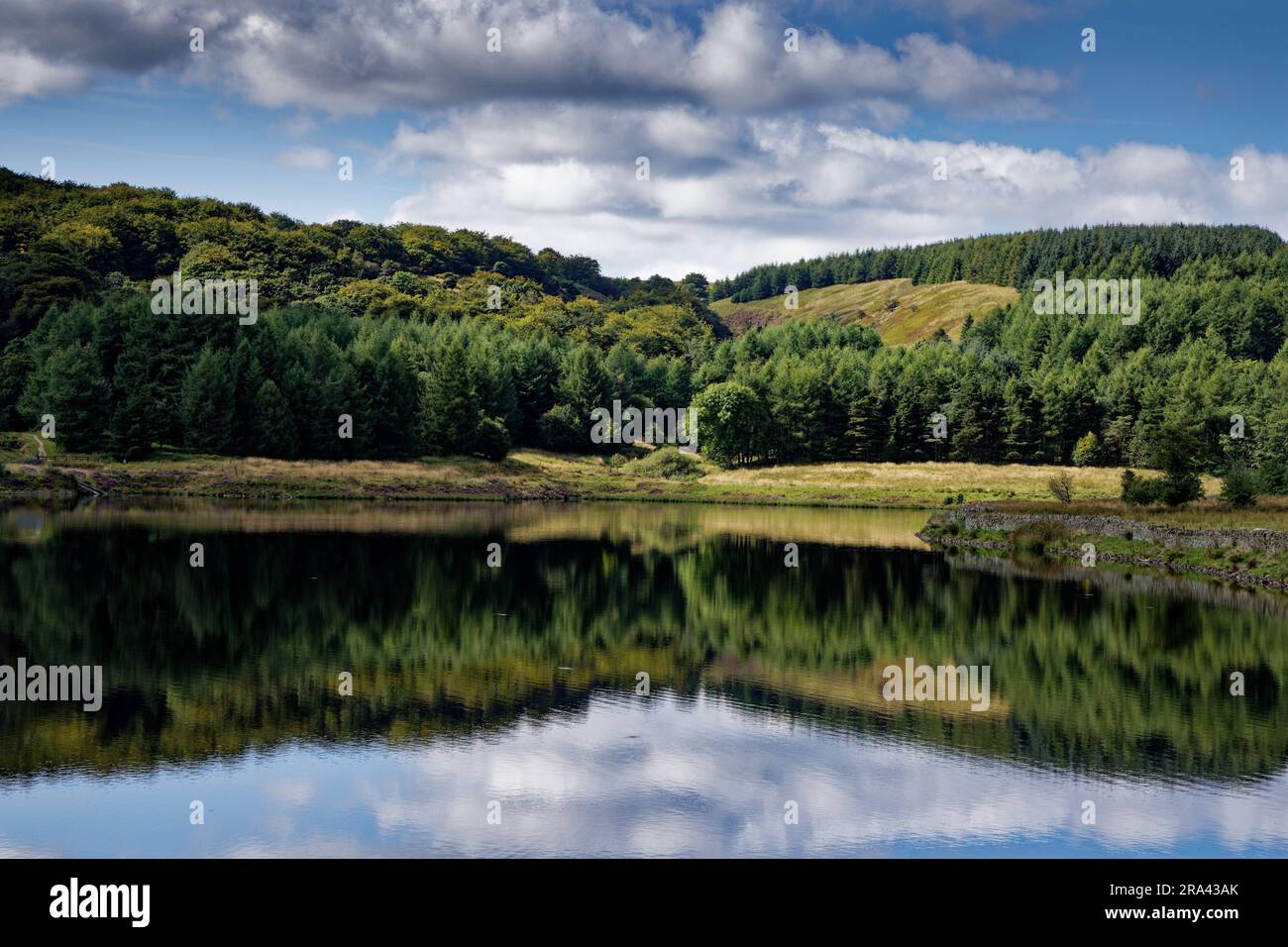 Calf Hey Reservoir, Haslingden Grane Stock Photo - Alamy