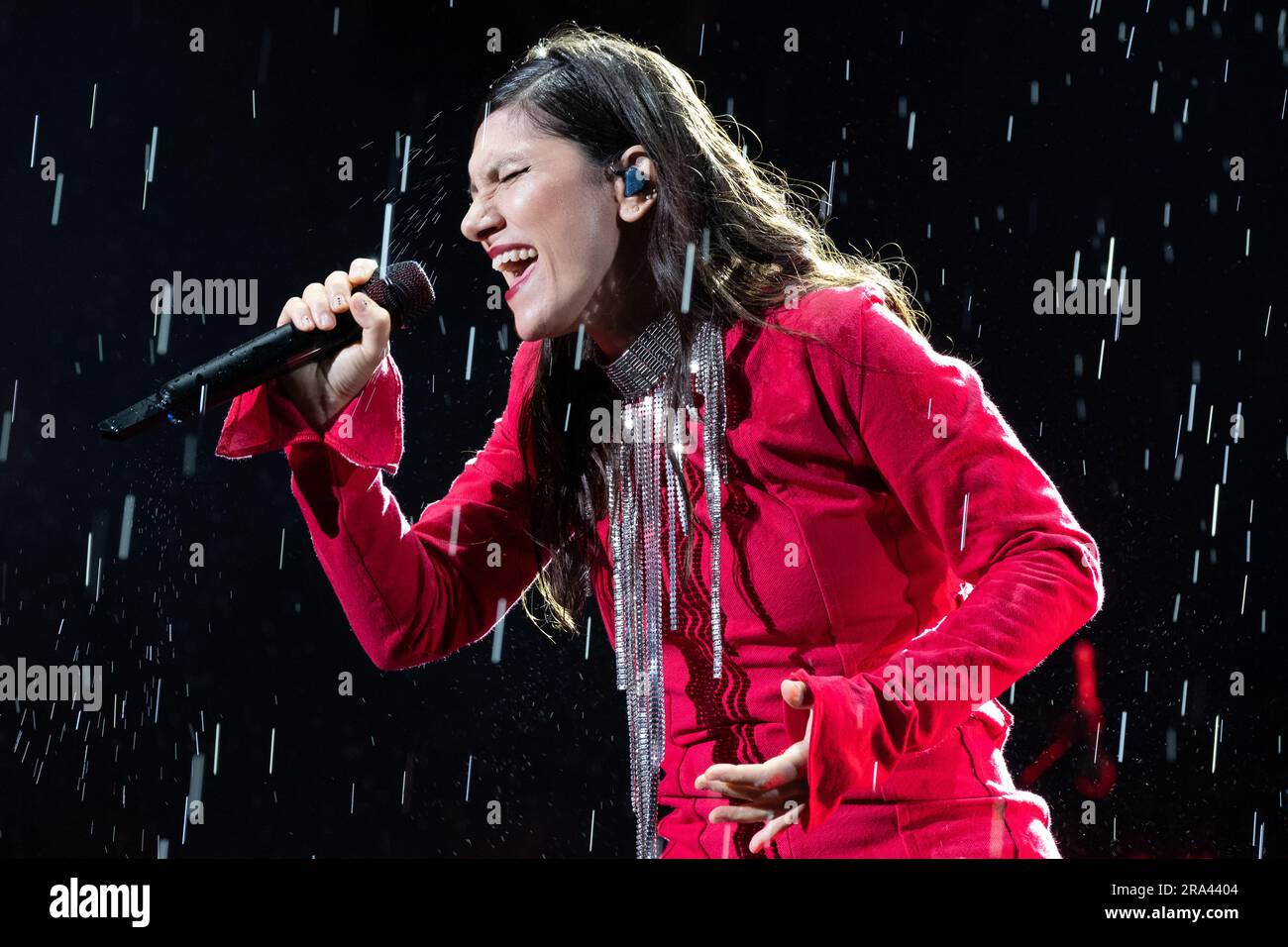 The Italian songwriter Elisa Toffoli, as know with Elisa stage name ...