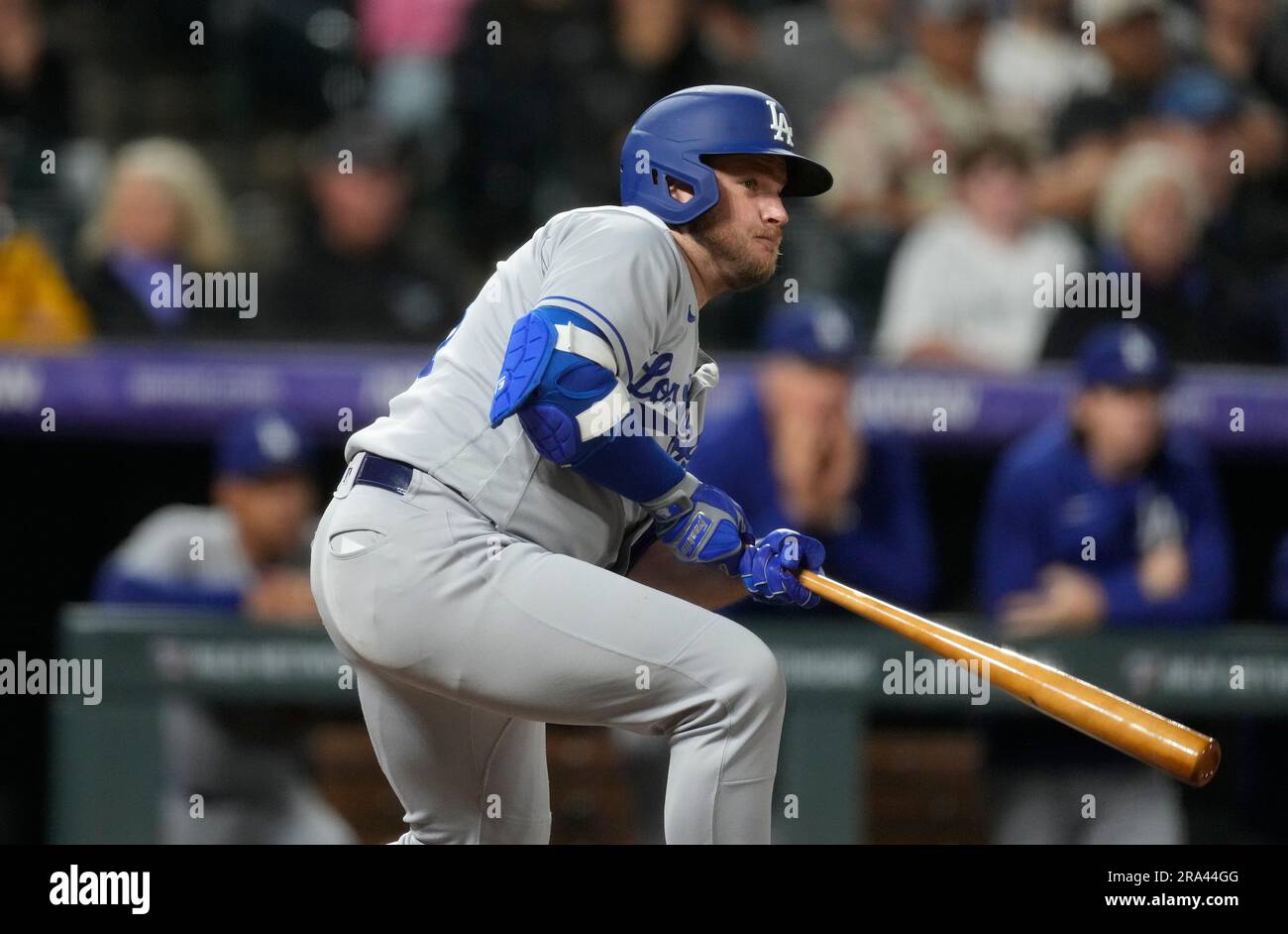 Los Angeles Dodgers third baseman Max Muncy (13) in the fifth inning of ...
