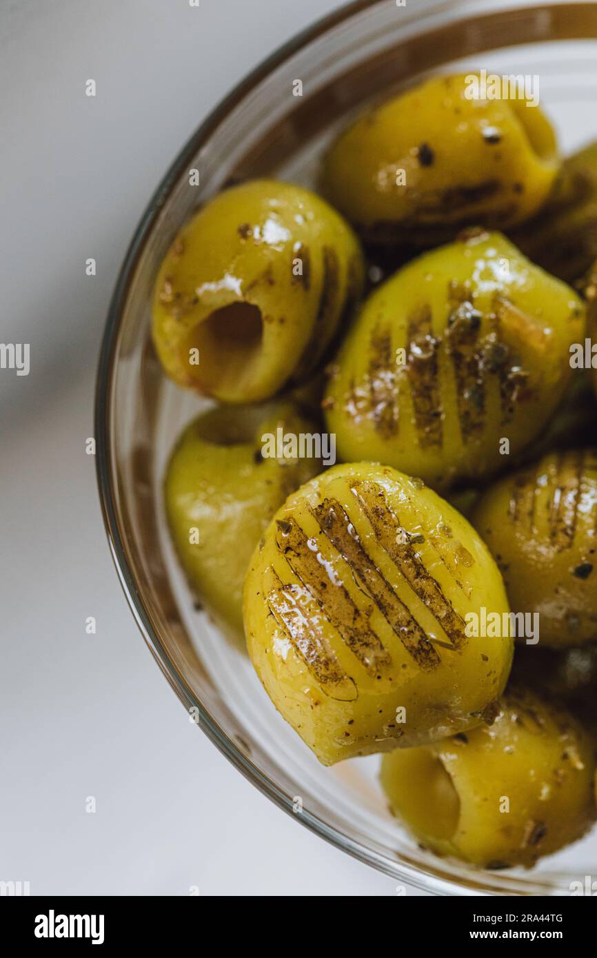 Mediterranean greek olives hi-res stock photography and images - Alamy