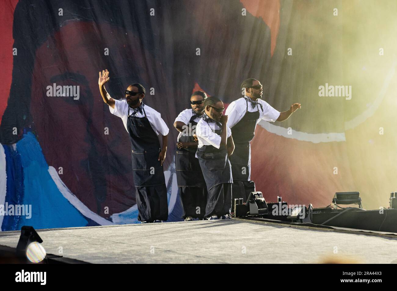 ROTTERDAM - Kendrick Lamar during a performance at the international ...