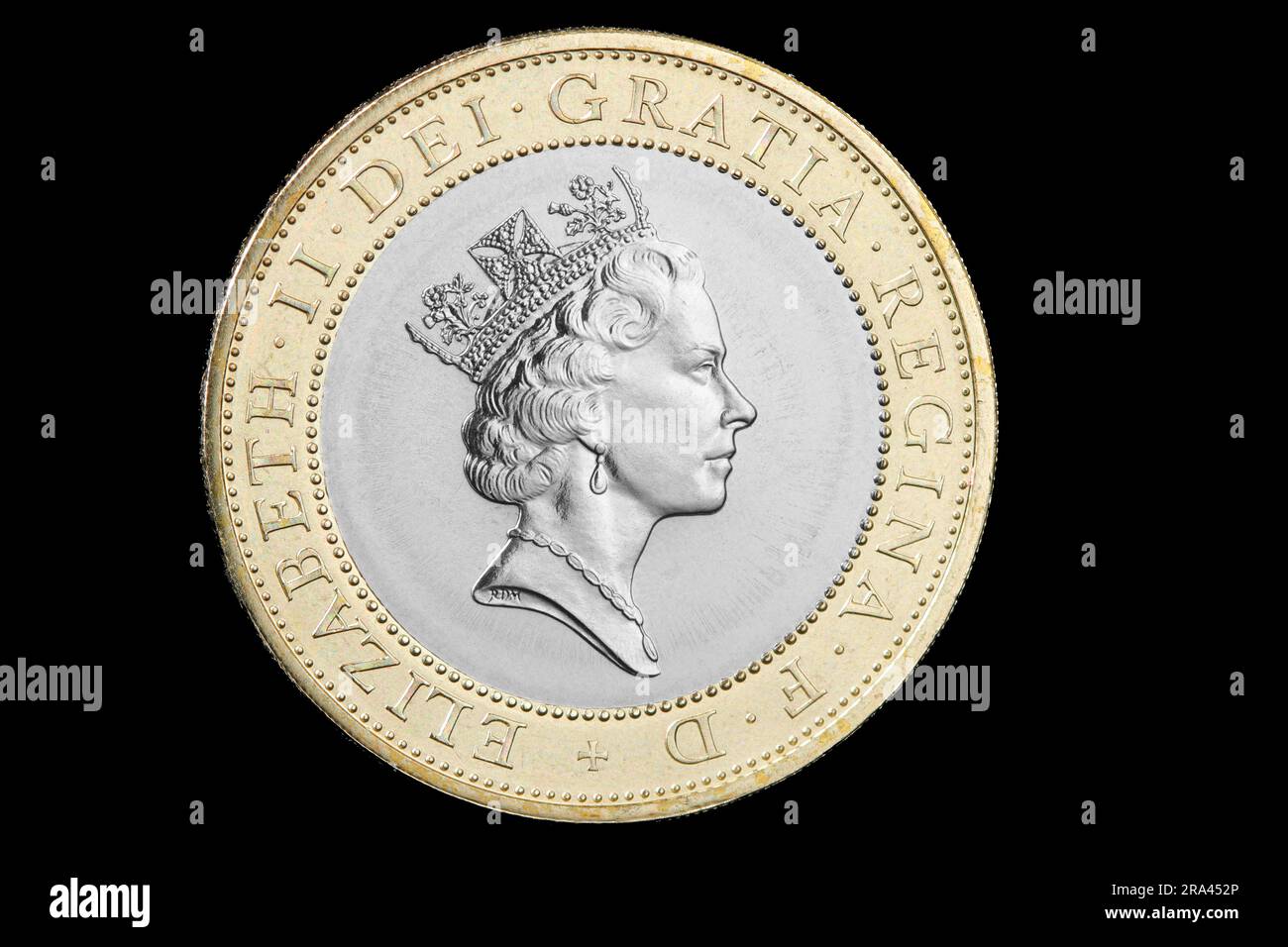 Technologies two pound coin hi-res stock photography and images - Alamy
