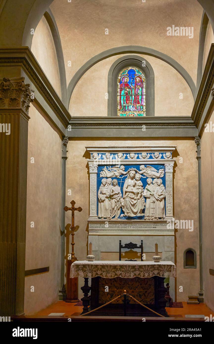Pazzi chapel in basilica hi-res stock photography and images - Alamy