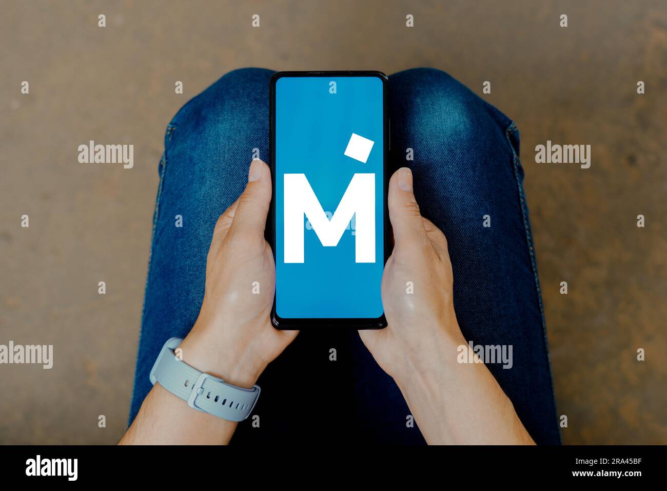 Brazil. 30th June, 2023. In this photo illustration, the Mercari logo ...