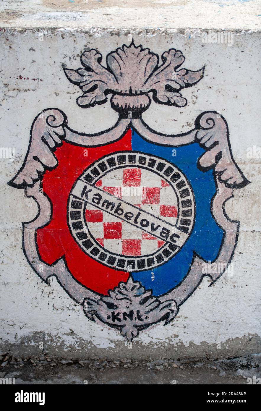 kambelovac coat of arms, wine region, split croatia, heraldic crest for ...
