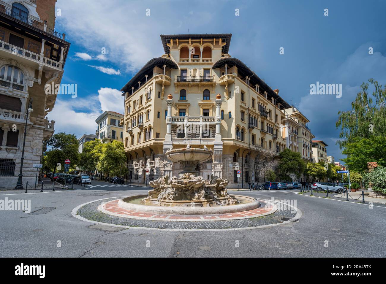 Palazzi degli Ambasciatori, Quartiere Coppede (Coppede district), Rome ...