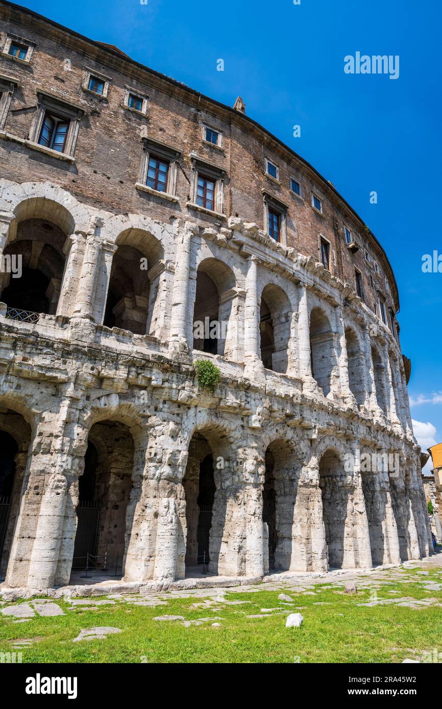 Theatre of Marcellus (Teatro di Marcello), Rome, Lazio, Italy Stock ...