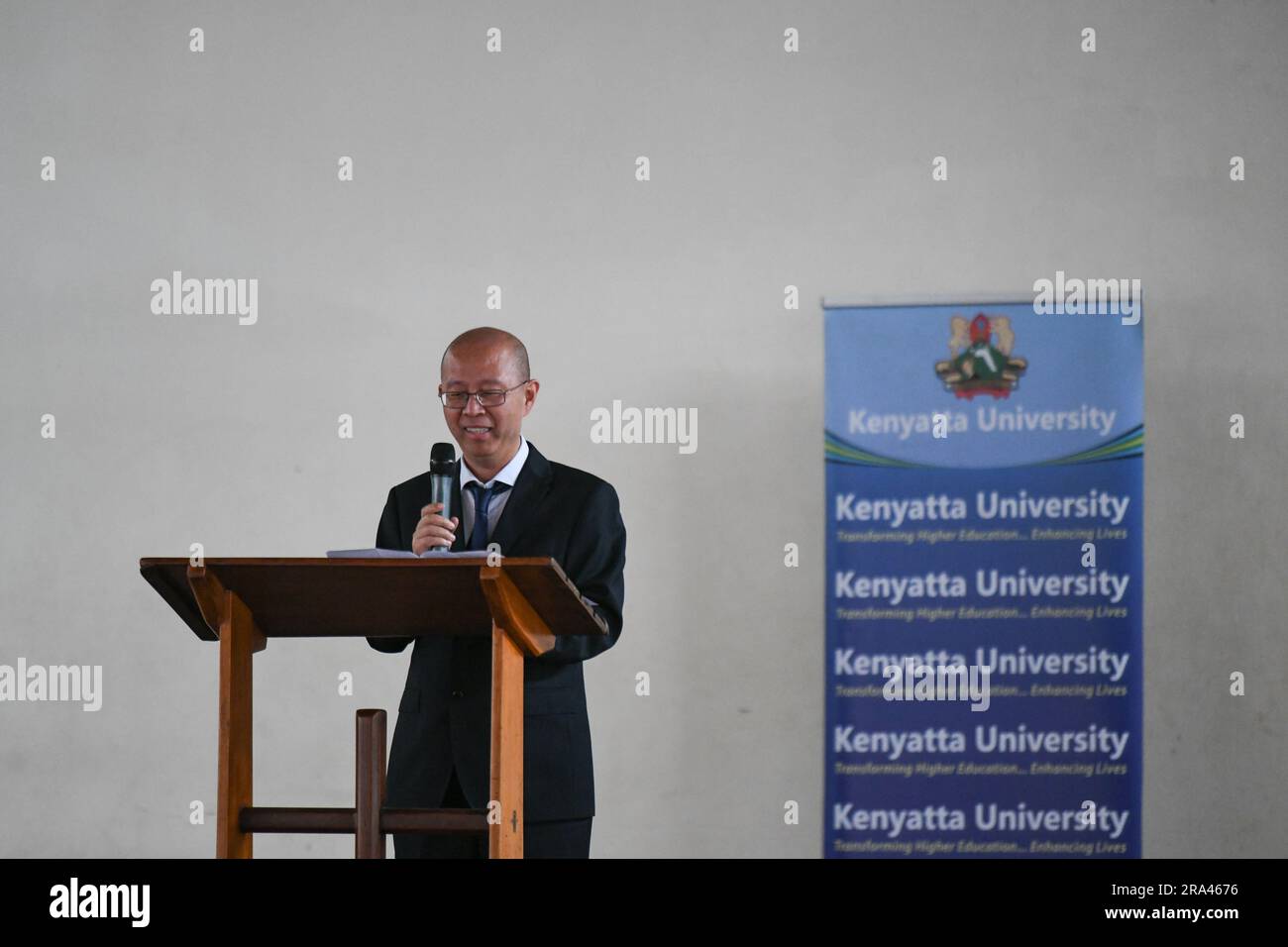 Nairobi, Kenya. 30th June, 2023. Zhou Xiaodong, Chinese director of ...
