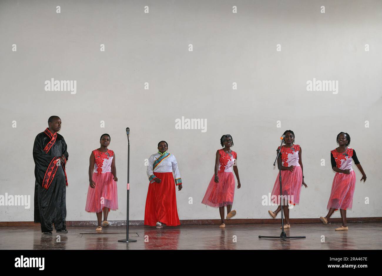 Nairobi, Kenya. 30th June, 2023. Students of the Confucius Institute of ...