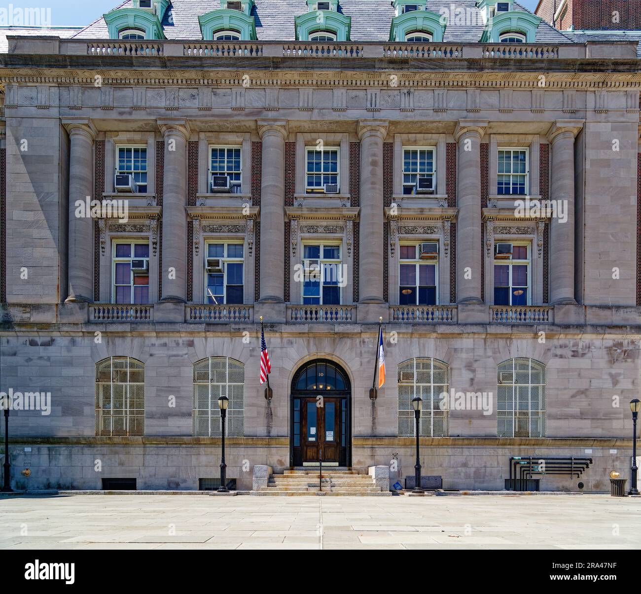 Staten Island Borough Hall was built in 1906 on a hill overlooking NY ...