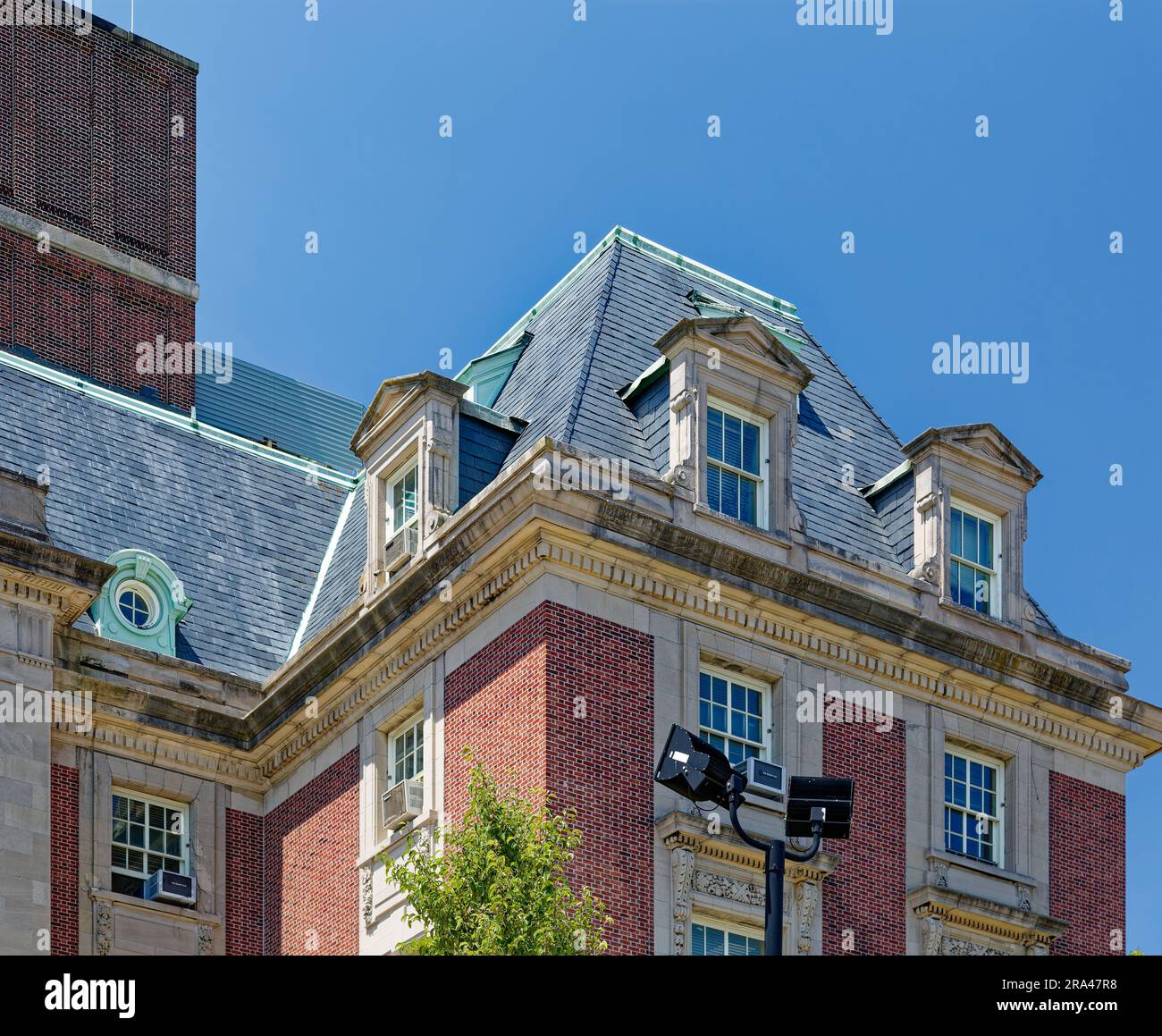 Staten Island Borough Hall was built in 1906 on a hill overlooking NY ...