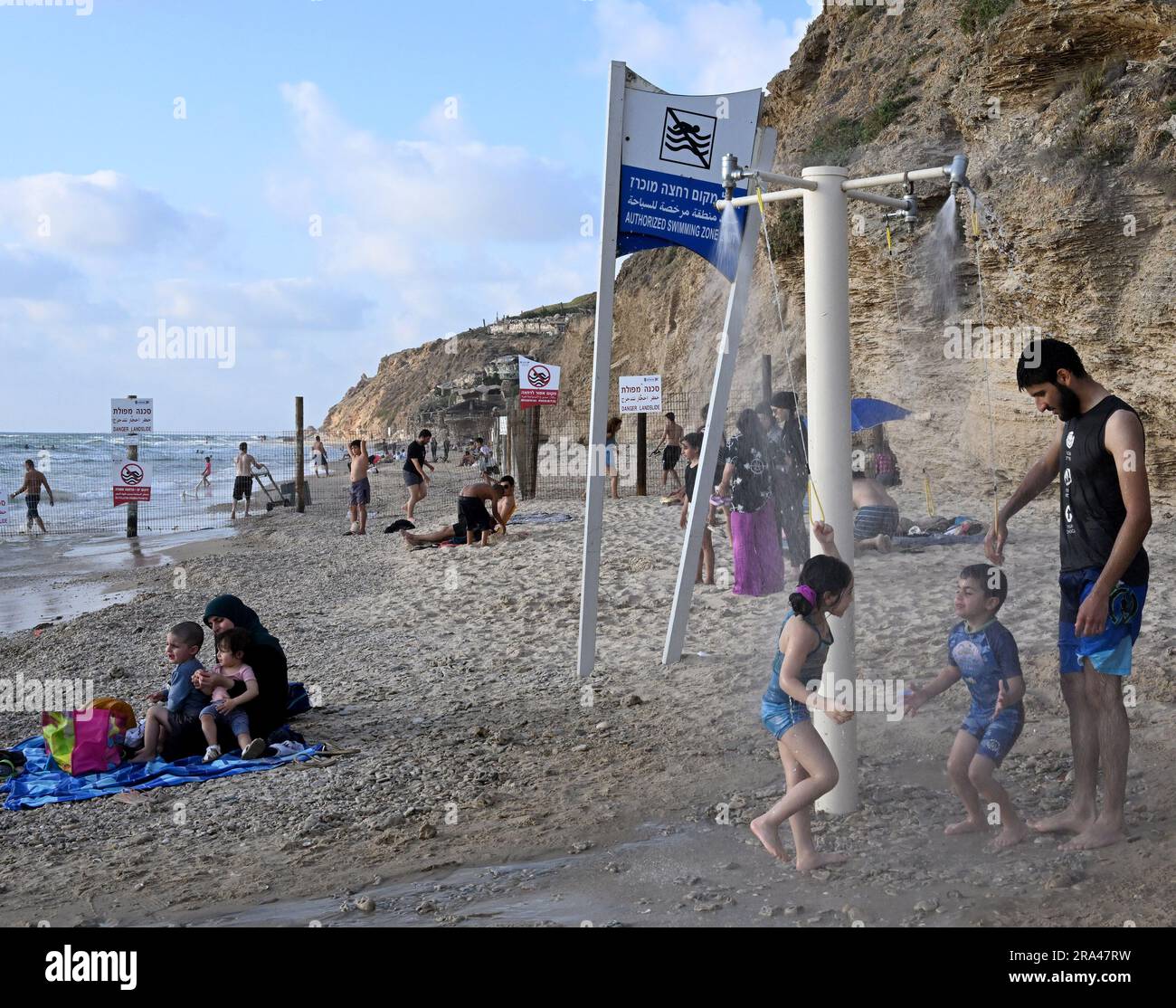 Herzliya Pituach, Israel. 30th June, 2023. Palestinian Muslims, many ...