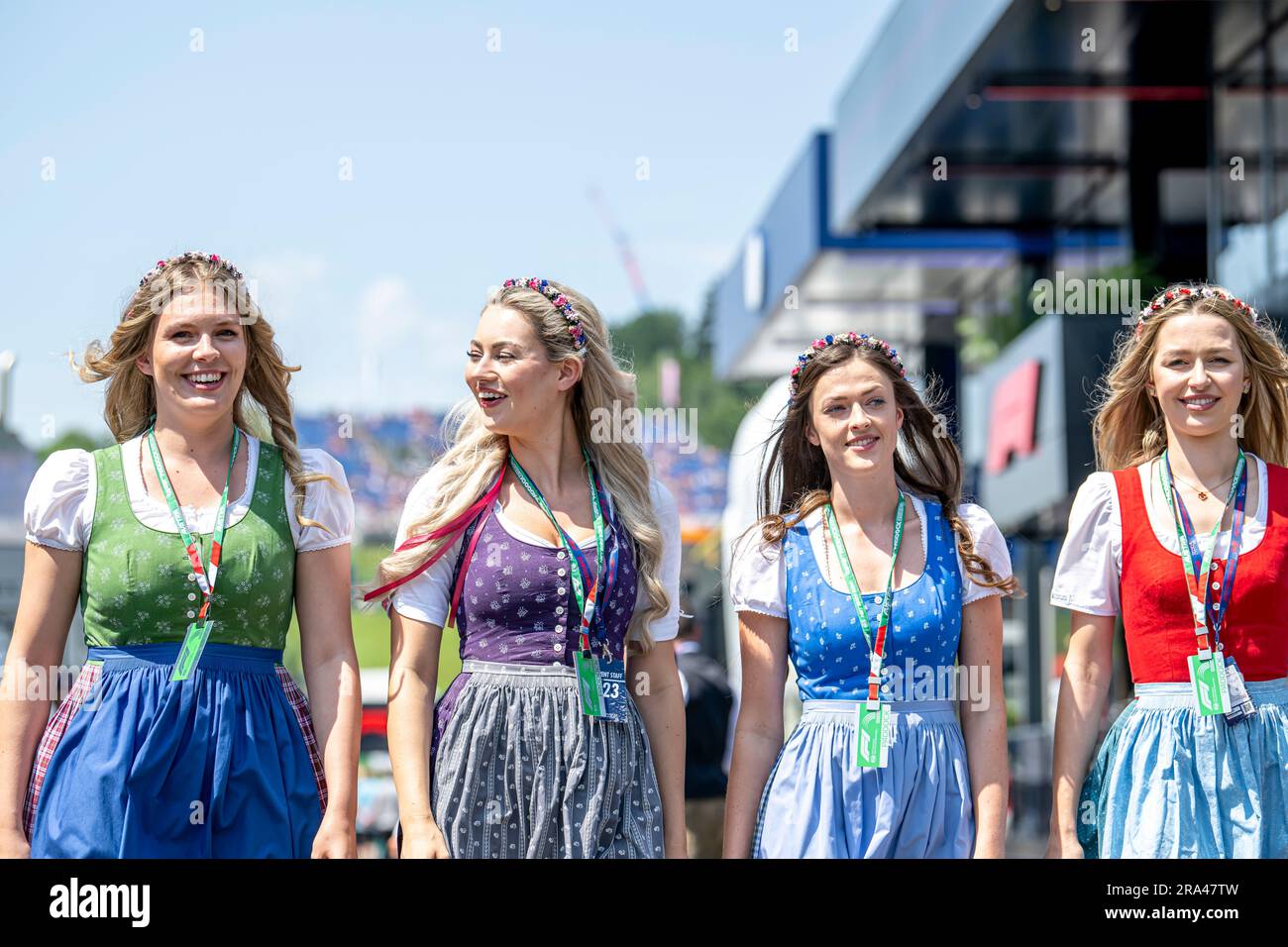 Spielberg, Austria, June 30, Austrian Grand Prix, from Red Bull Ring ...