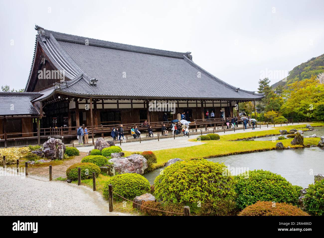 Kyoto,Japan,2023, Sogenchi Pond garden at World Heritage Tenryu-ji ...