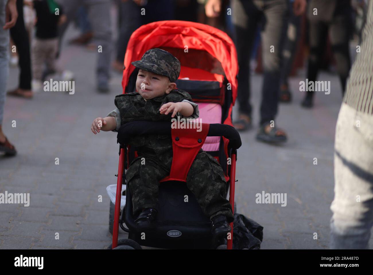 June 30, 2023, The Gaza Strip, The Gaza Strip, Palestine: Al-Qassam ...