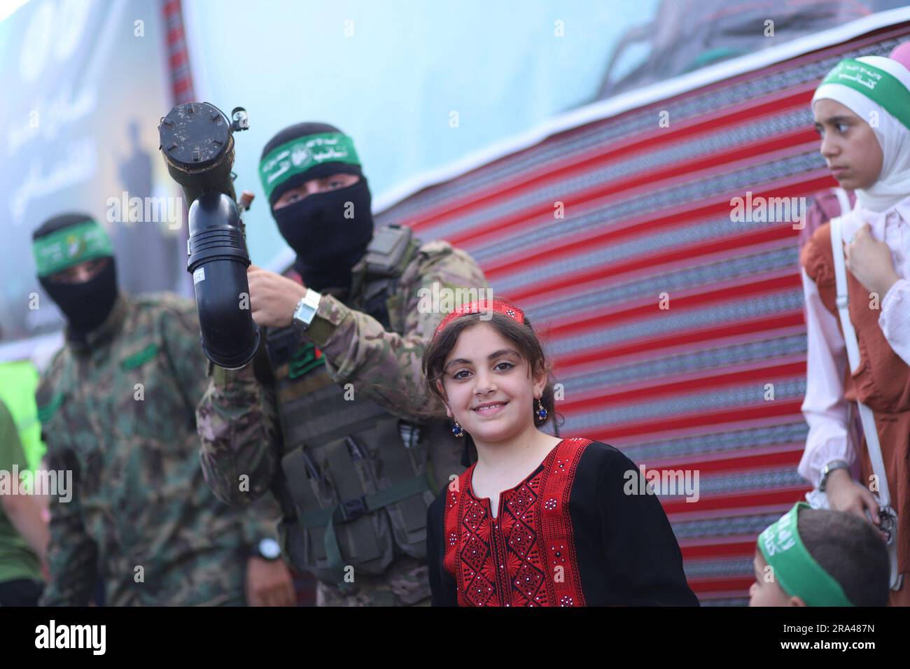 June 30, 2023, The Gaza Strip, The Gaza Strip, Palestine: Al-Qassam ...