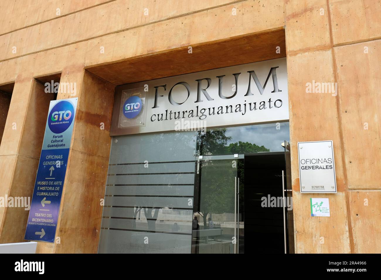 Administrative Office, Forum Cultural Guanajuato, a culture complex in ...