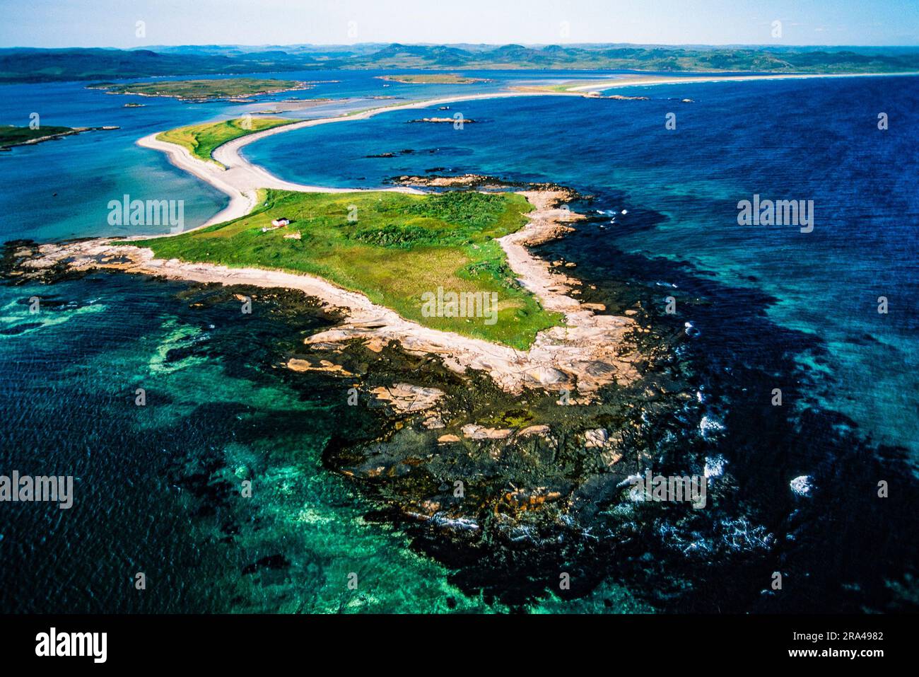 Aerial image of Burgeo, Newfoundland, Canada Stock Photo - Alamy