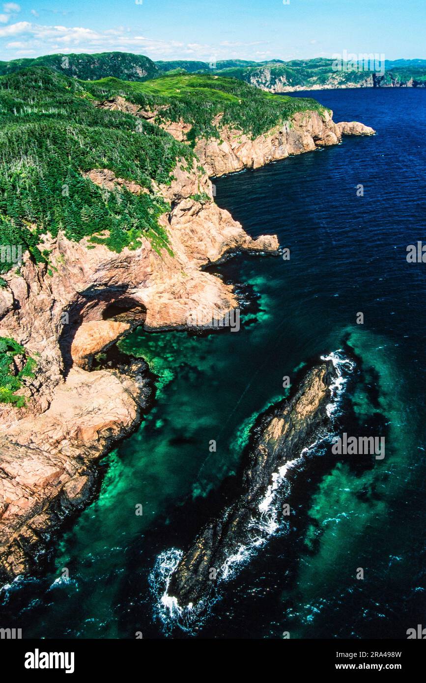 Aerial of burgeo newfoundland hi-res stock photography and images - Alamy