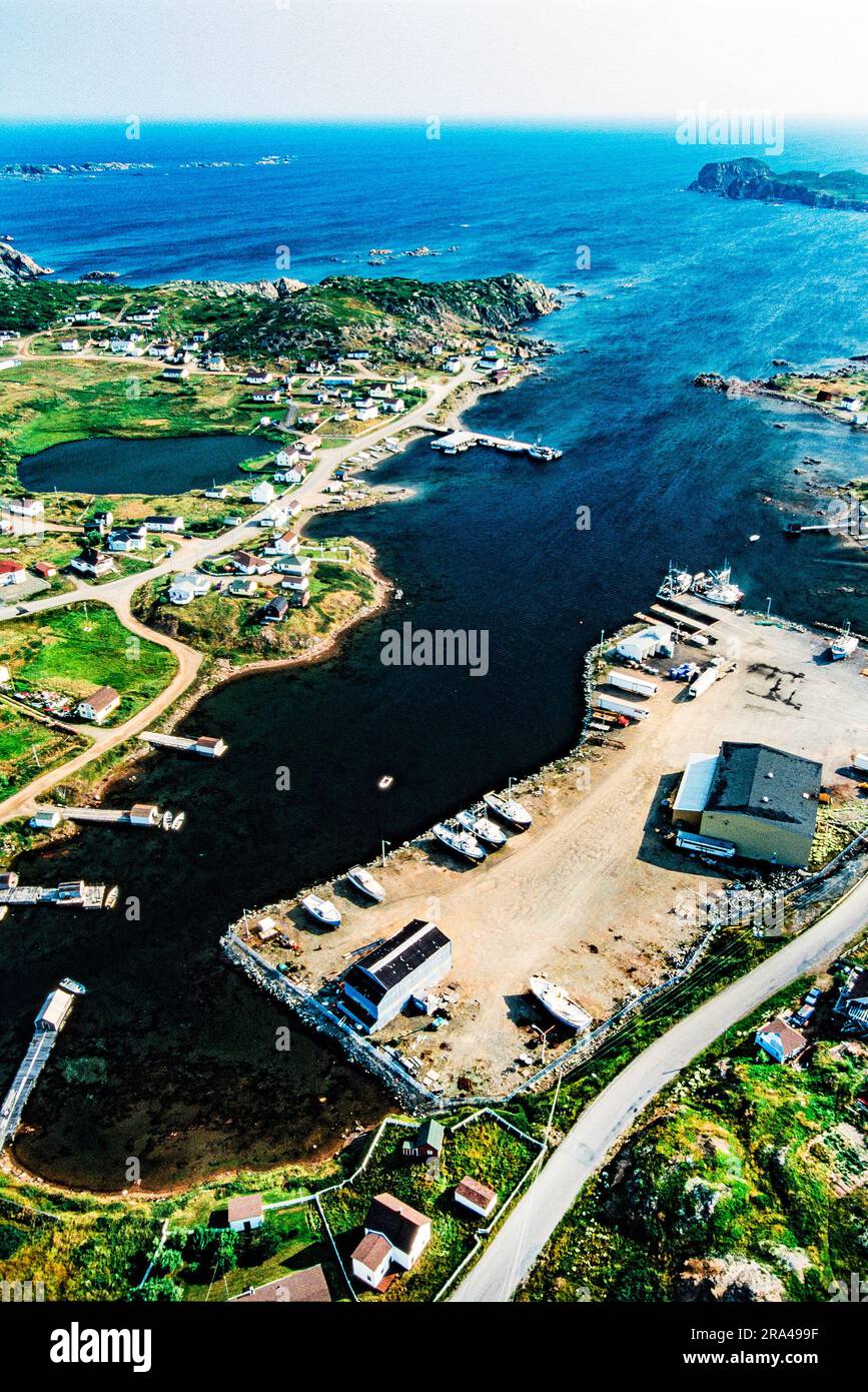 Newfoundland, canada aerial hi-res stock photography and images - Alamy