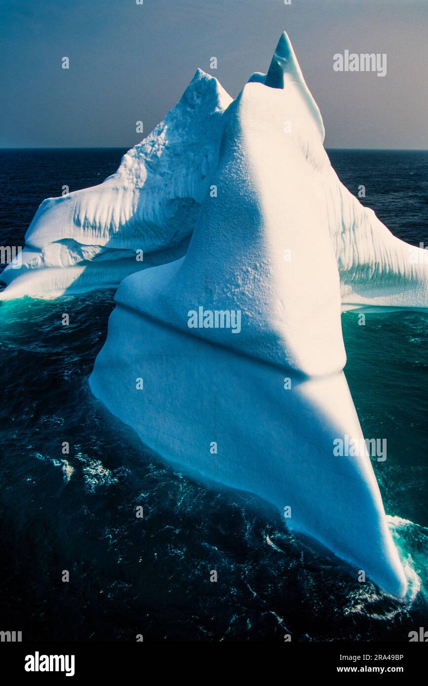 Aerial image of iceberg, Newfoundland, Canada Stock Photo - Alamy