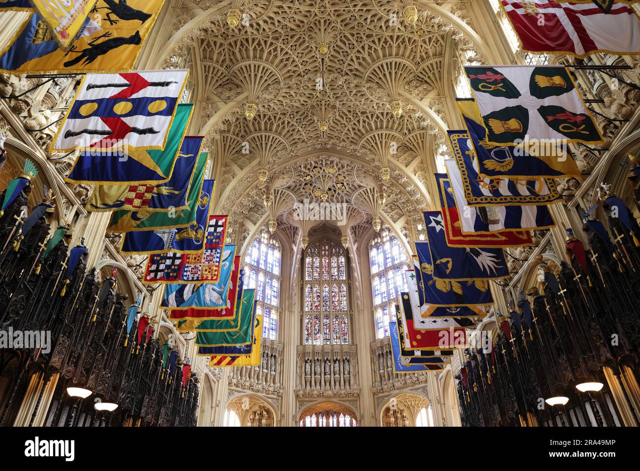 The beautiful King Henry VII's Lady Chapel at the eastern end of ...