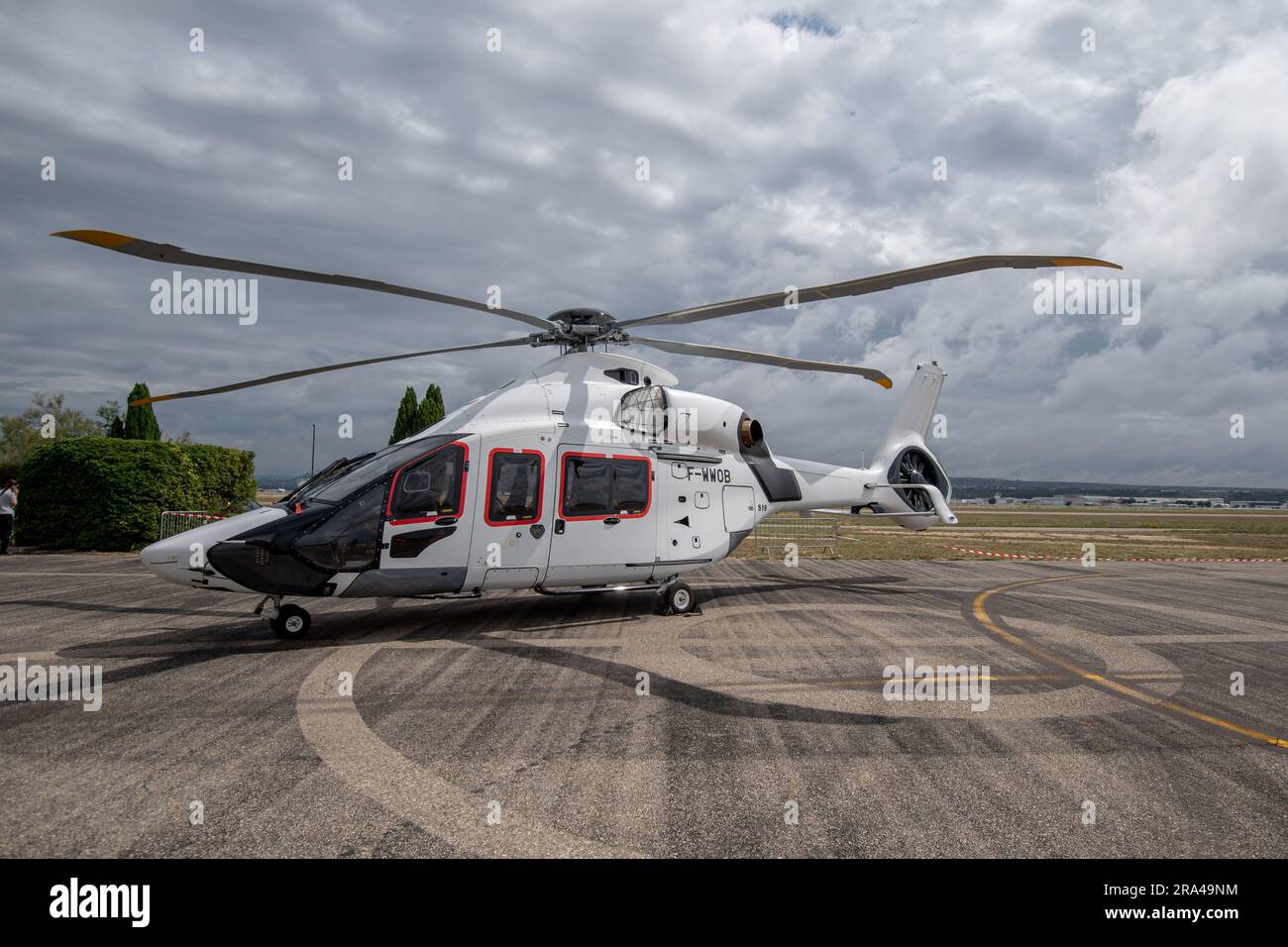 Marignane, France. 30th June, 2023. View of an Airbus model H 165 ...