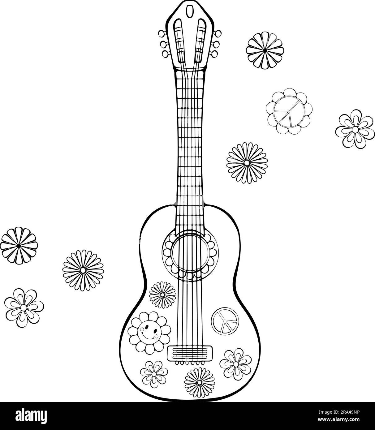 70s black white groovy Cut Out Stock Images & Pictures - Alamy