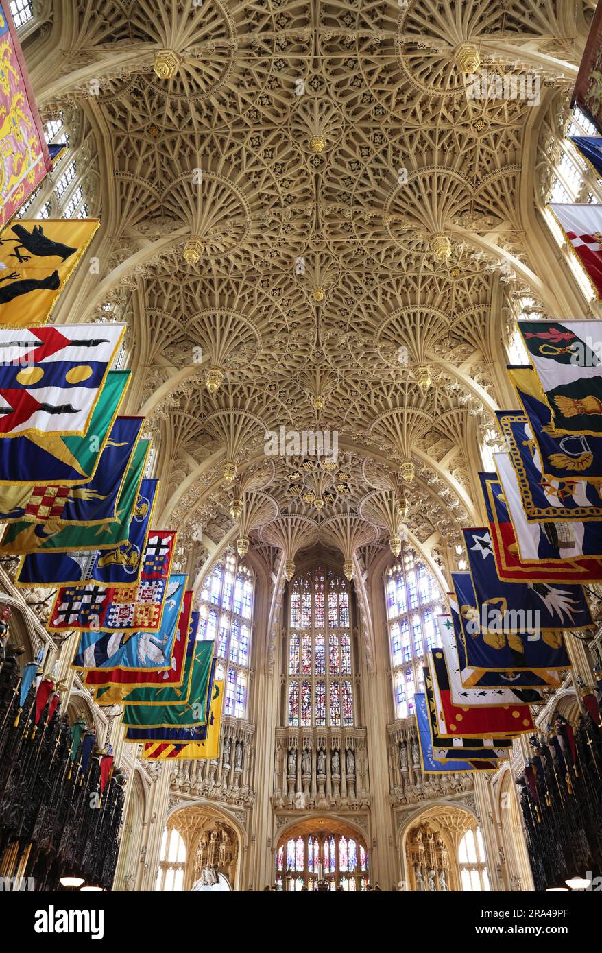 The beautiful King Henry VII's Lady Chapel at the eastern end of ...