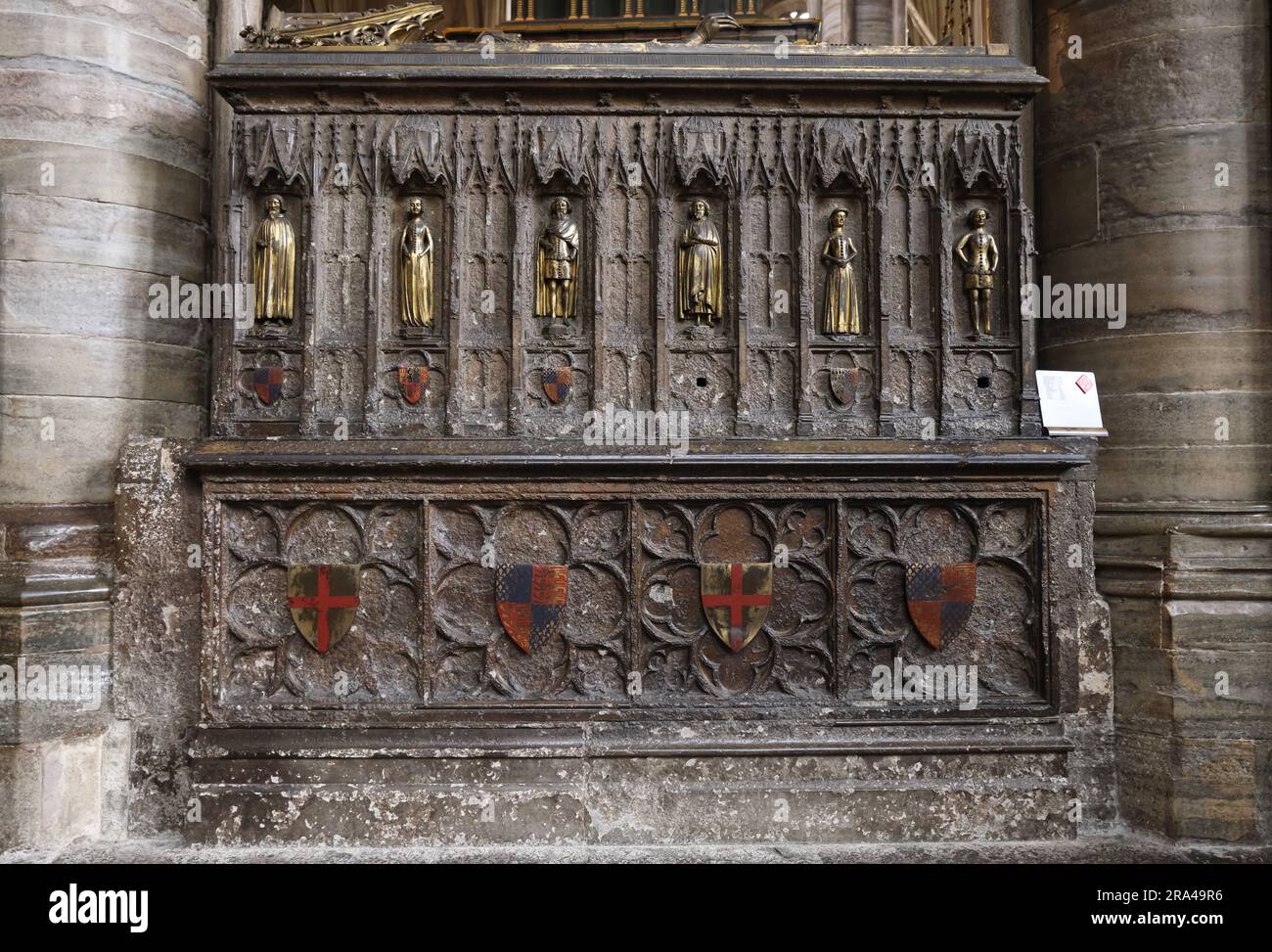 The tomb of King Edward III in Westminster Abbey, London, UK Stock ... The tomb of King Edward III in Westminster Abbey, London, UK Stock ...