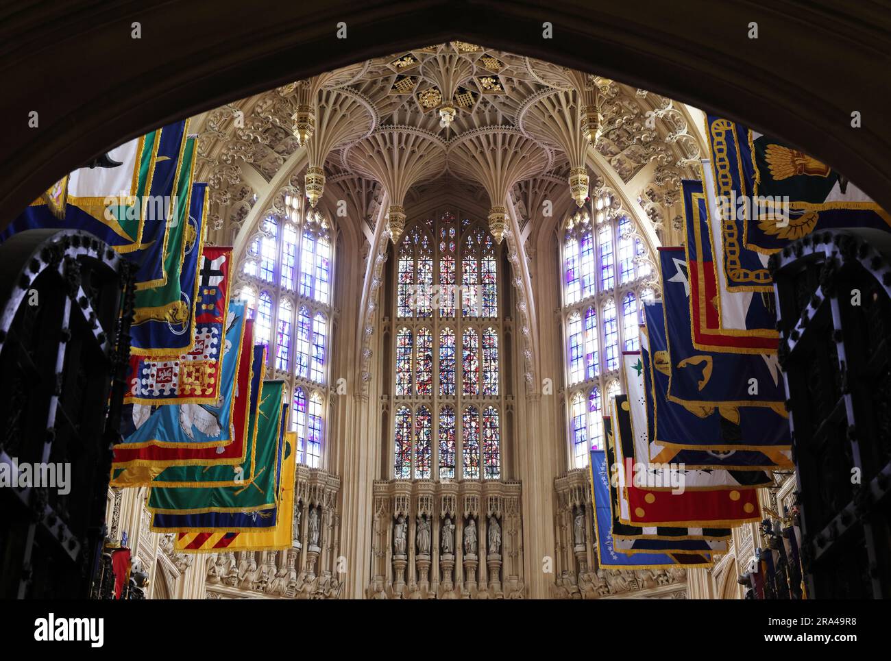 The beautiful King Henry VII's Lady Chapel at the eastern end of ...