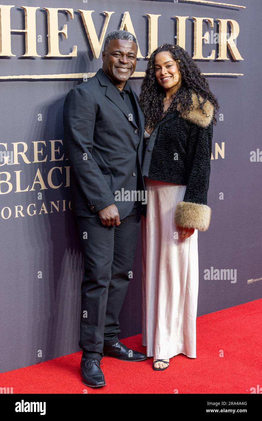 Guests attend the UK Gala Screening of "Chevalier" at the Everyman ...