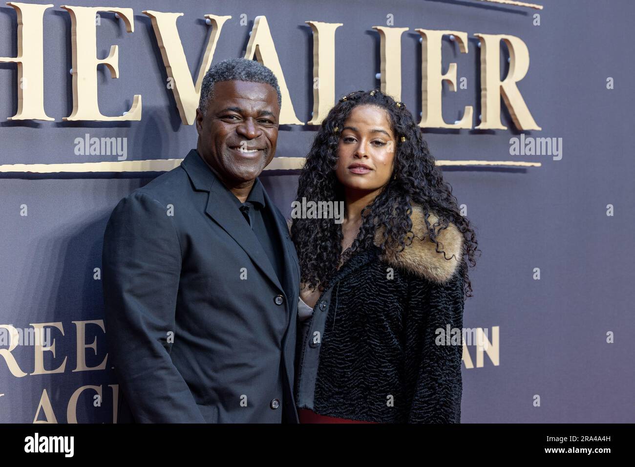 Guests attend the UK Gala Screening of "Chevalier" at the Everyman ...