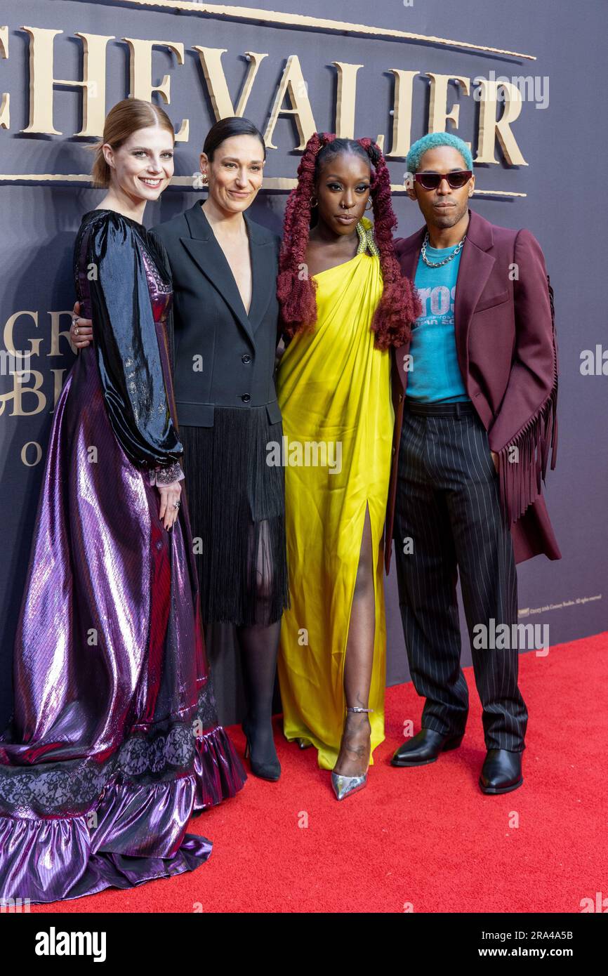 Guests attend the UK Gala Screening of "Chevalier" at the Everyman ...