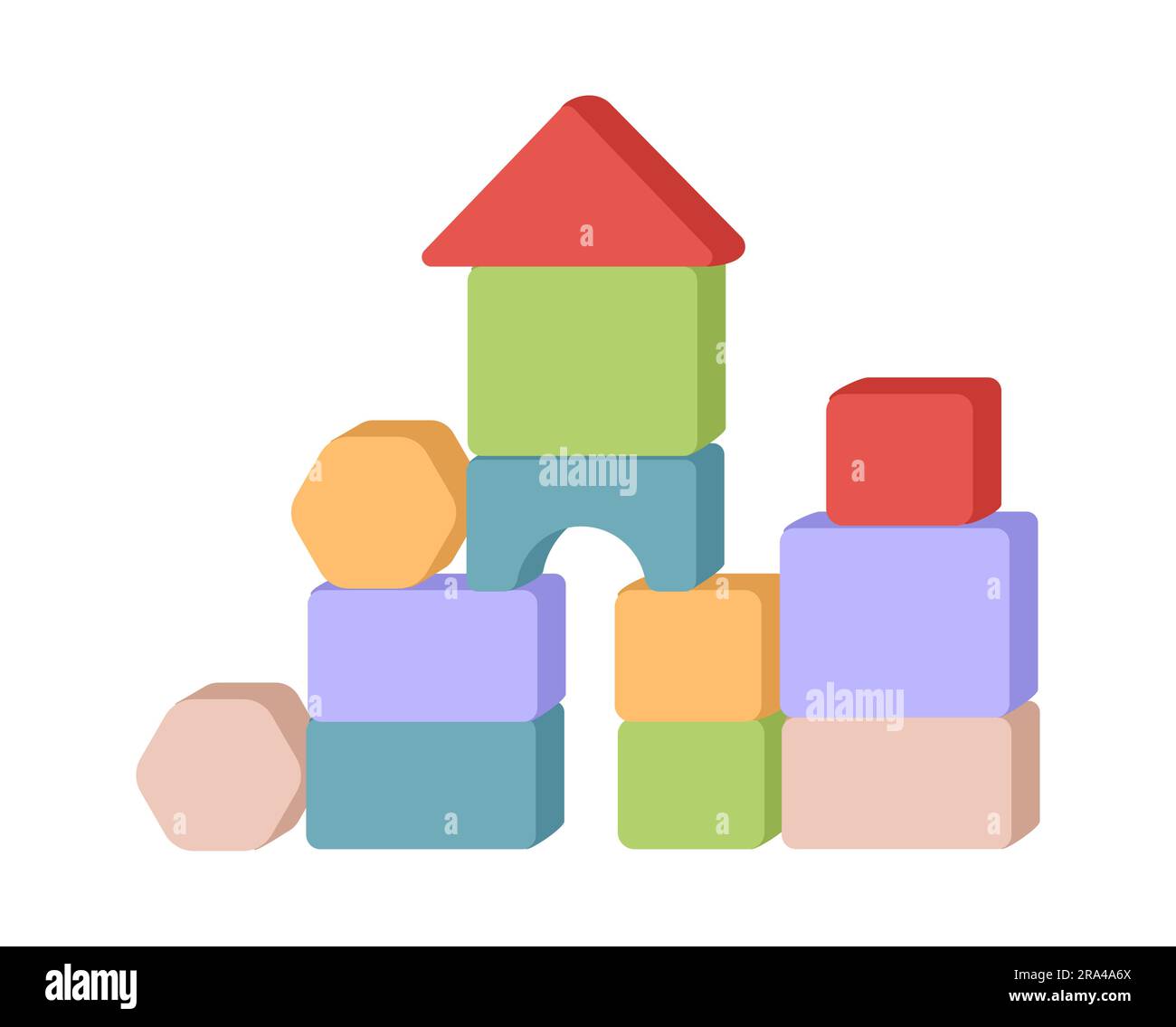 Castle baby toy Cut Out Stock Images & Pictures - Alamy