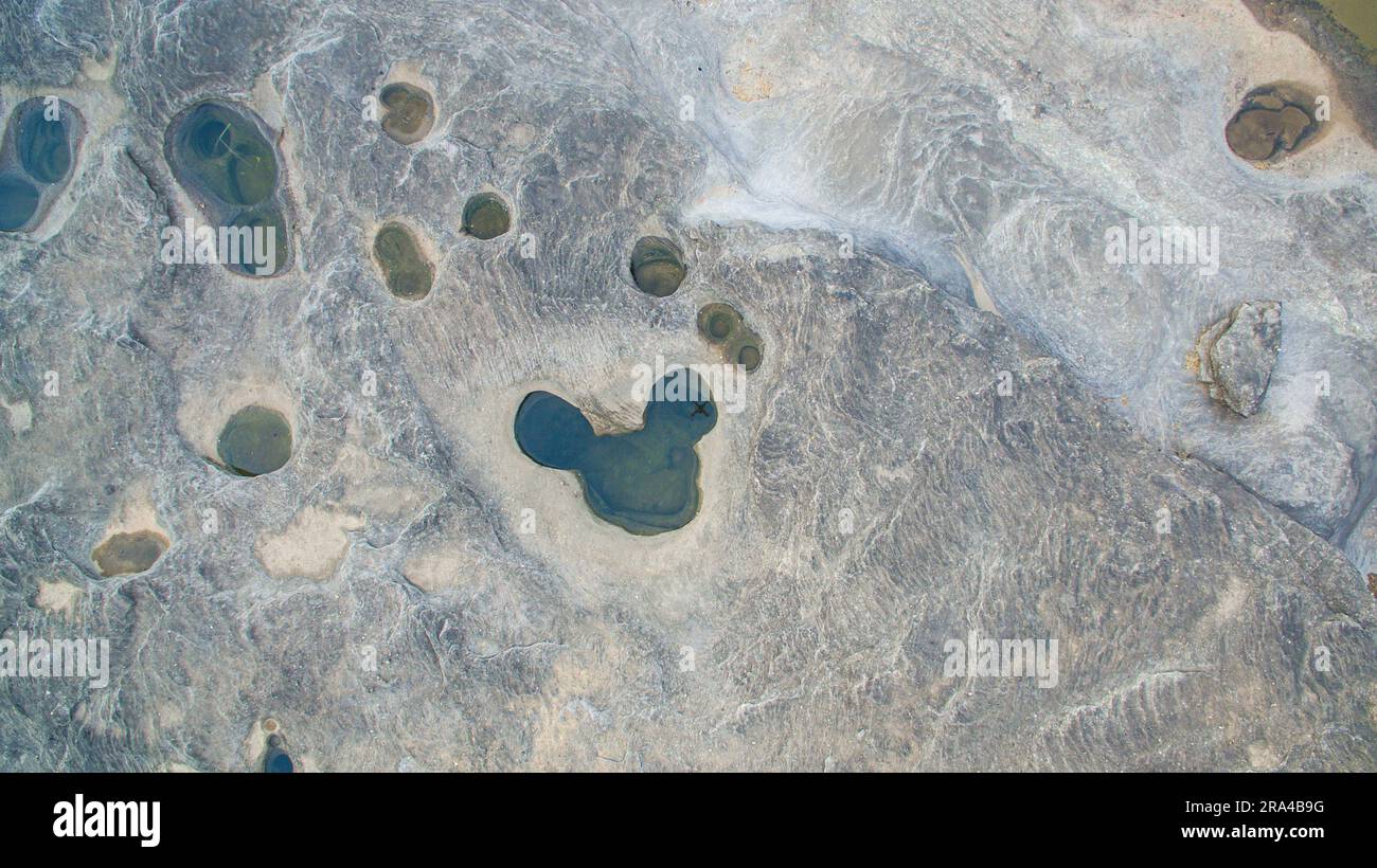 aerial photography around grand canyon in Mekong river. 3000 bok mean ...