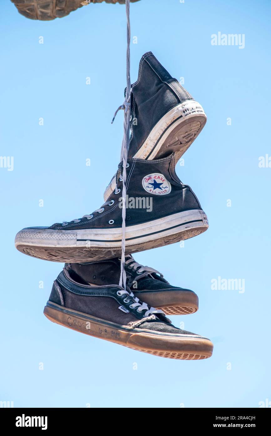 The Rice Shoe Tree is a roadside attraction off State Route 62 in ...