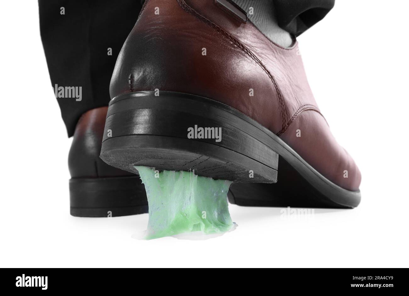 Chewing gum stuck on shoe hi-res stock photography and images - Alamy