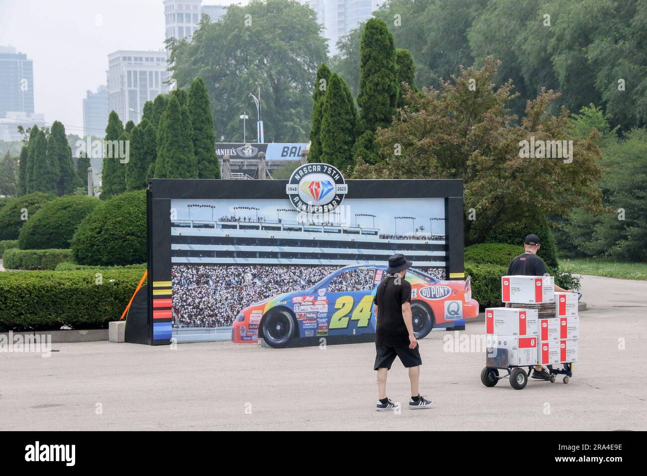 Nascar plaza hi-res stock photography and images - Alamy