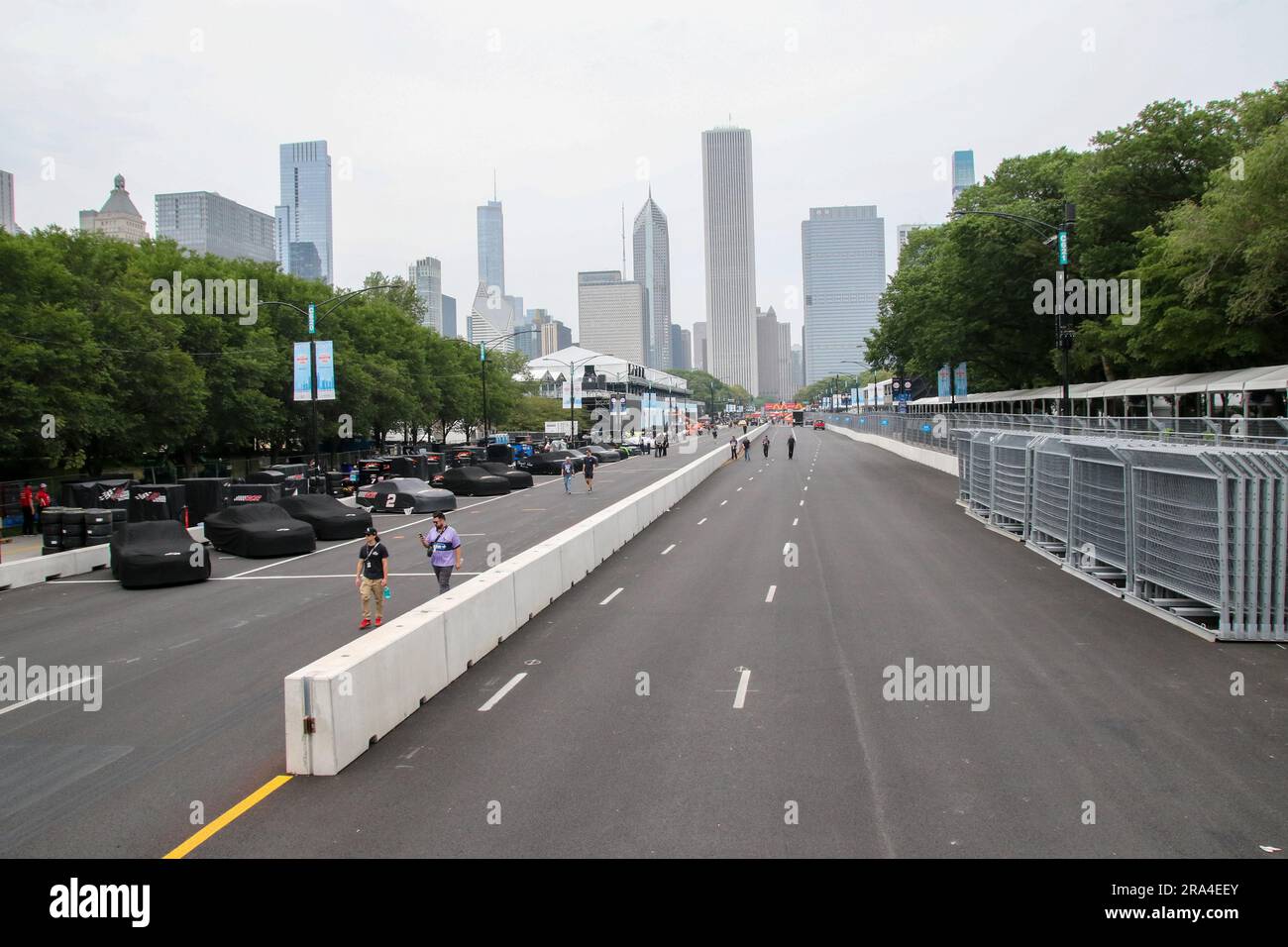 A section of the race course can be seen from the Big Bus Tour of the ...