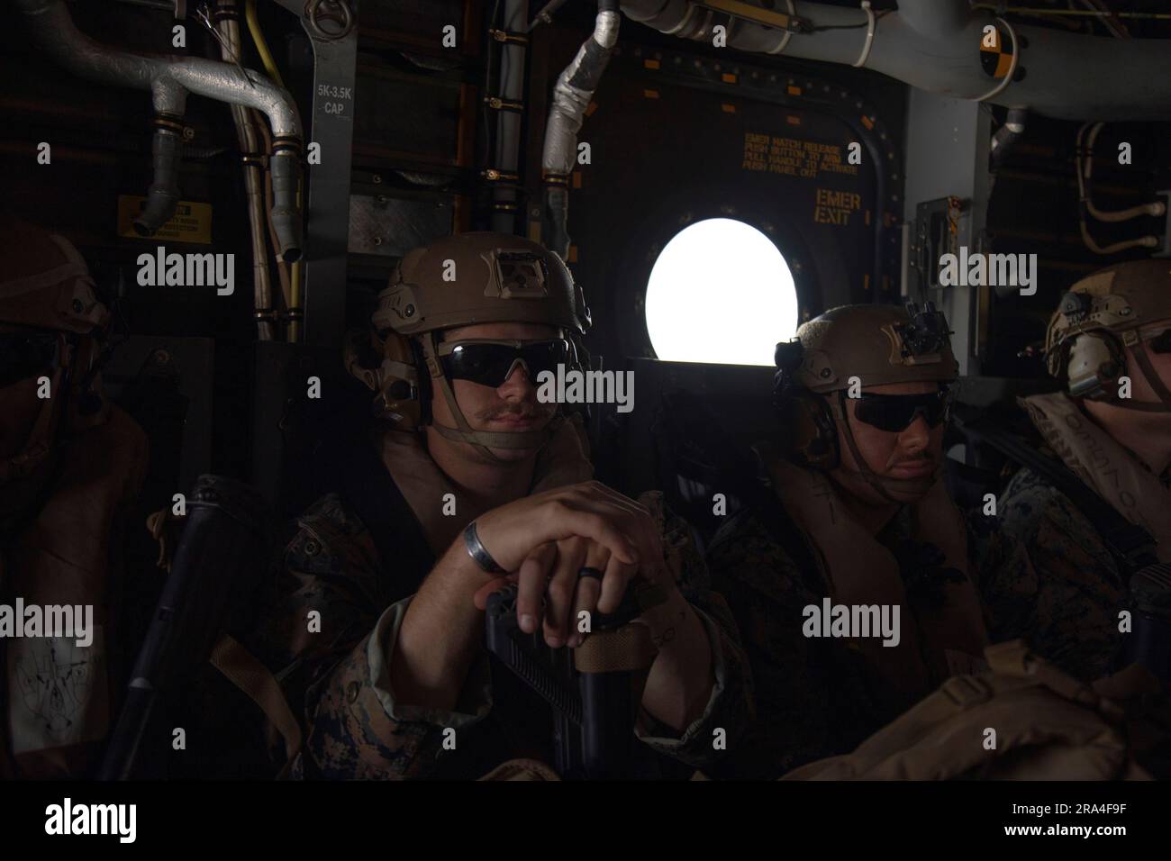 A U.S. Marine with Advanced Infantry Training Battalion, School of ...