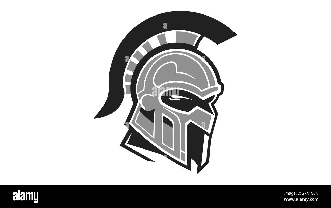 Knight warrior helmet, heraldry armor of medieval soldier, ancient ...