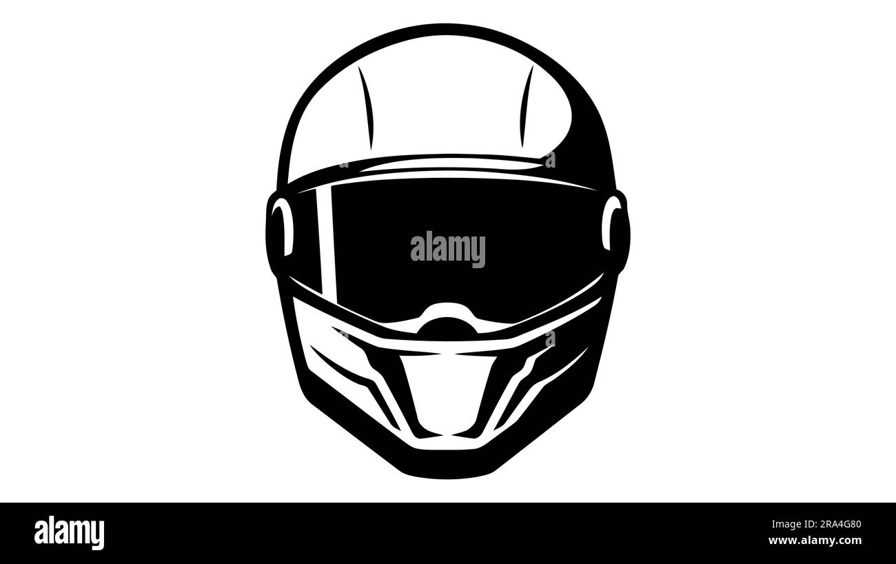 Racing helmet icon. Simple illustration of racing helmet vector icon ...