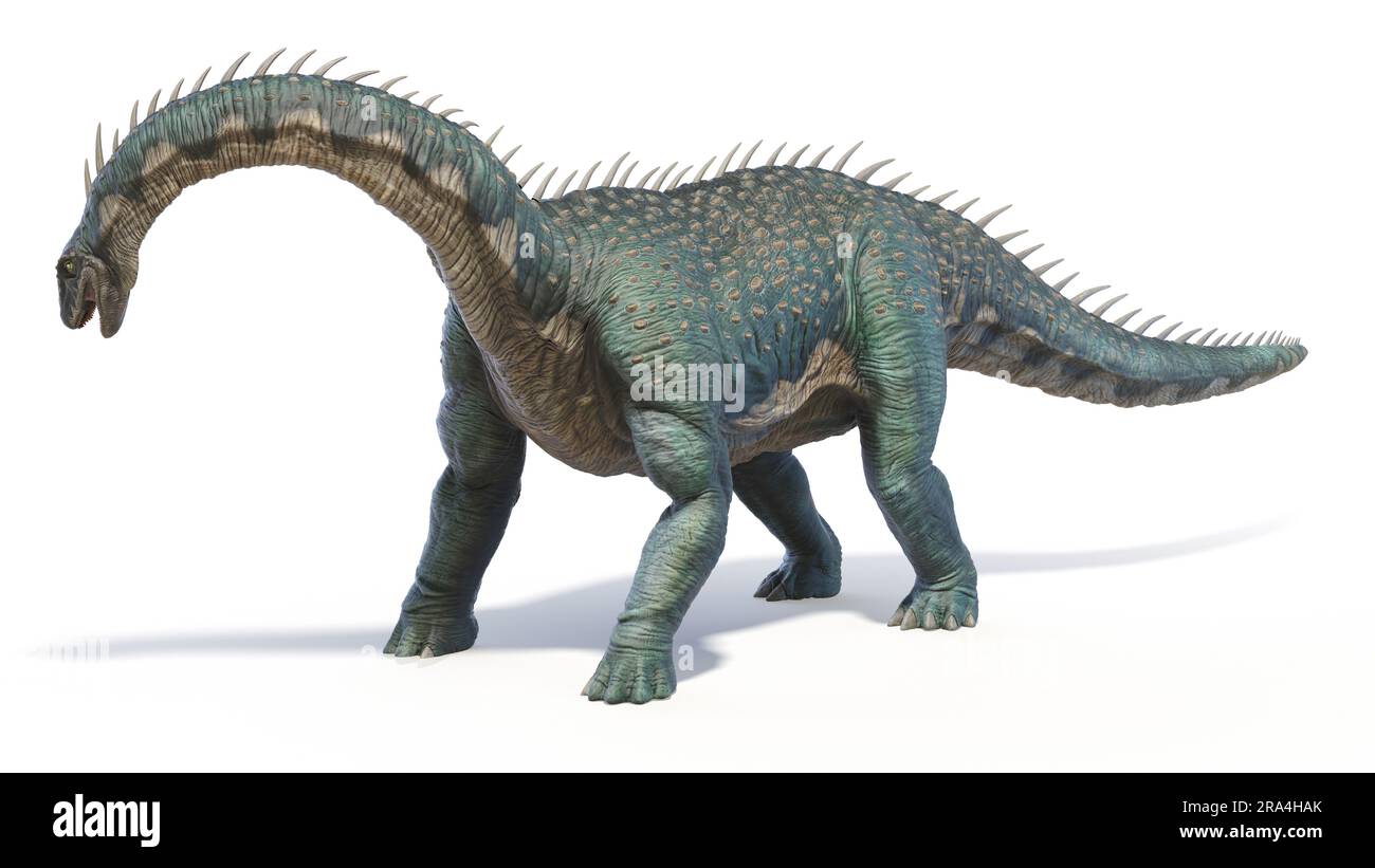 Barapasaurus dinosaur, illustration Stock Photo - Alamy